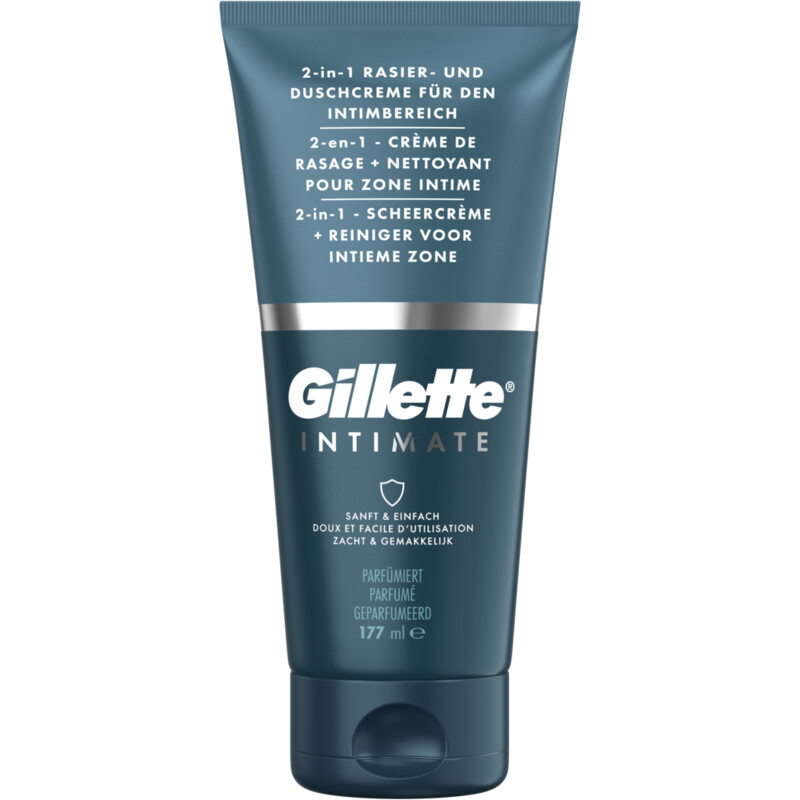 Gillette Intimate 2-1 scheercrème + reiniger bestellen | Albert Heijn
