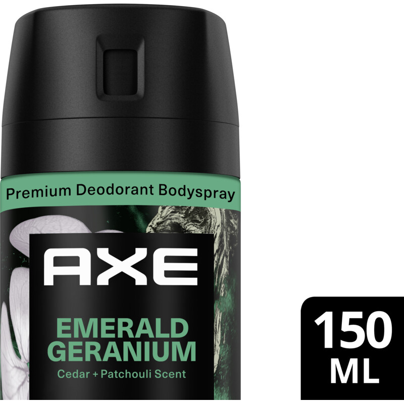 Axe Green geranium deodorant bodyspray bestellen | Albert Heijn