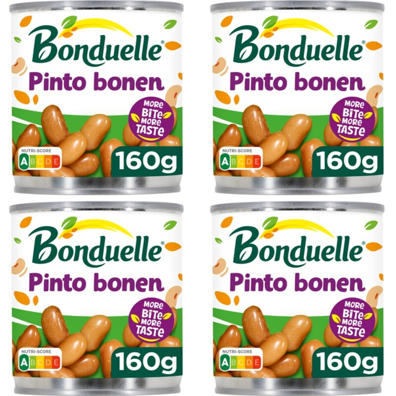 Bonduelle Pinto bonen 4-pack bestellen | Albert Heijn