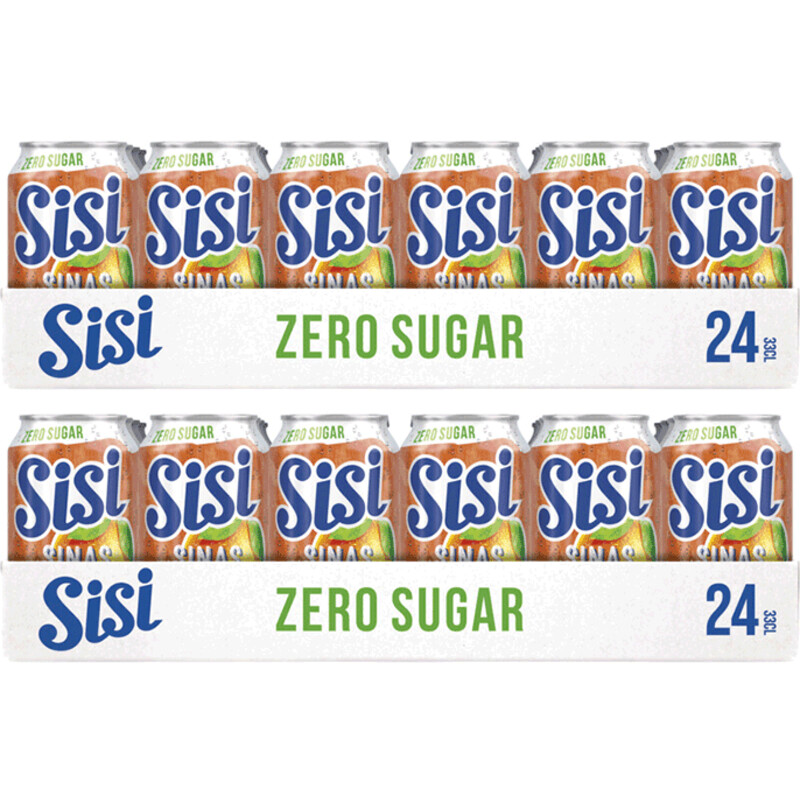 Sisi Sinas zero sugar 24-pack 2-pack bestellen | Albert Heijn