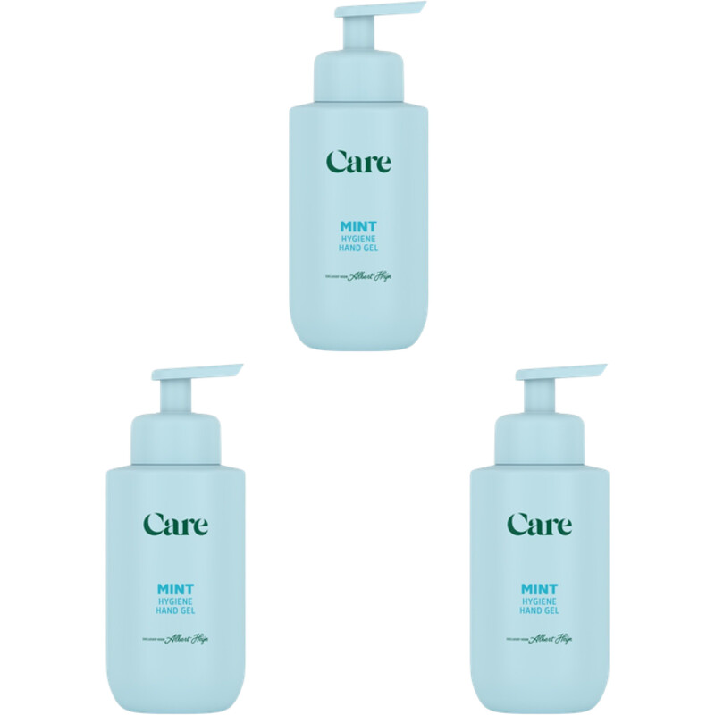 Care Mint hygiëne hand gel 3-pack bestellen | Albert Heijn