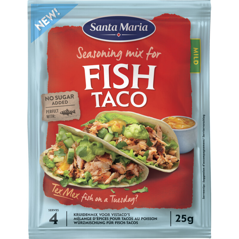 Santa Maria Fish taco seasoning mix bestellen | Albert Heijn