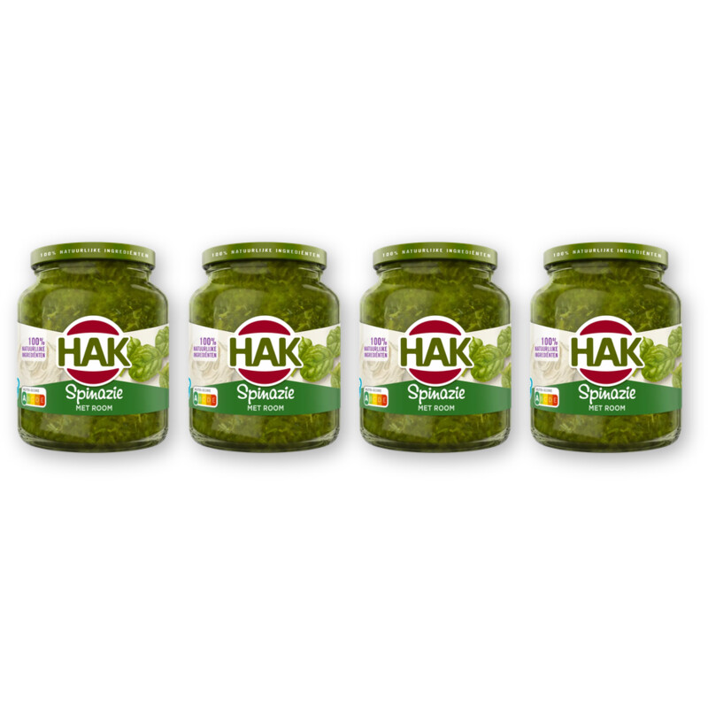 Hak Spinazie met room 4-pack bestellen | Albert Heijn