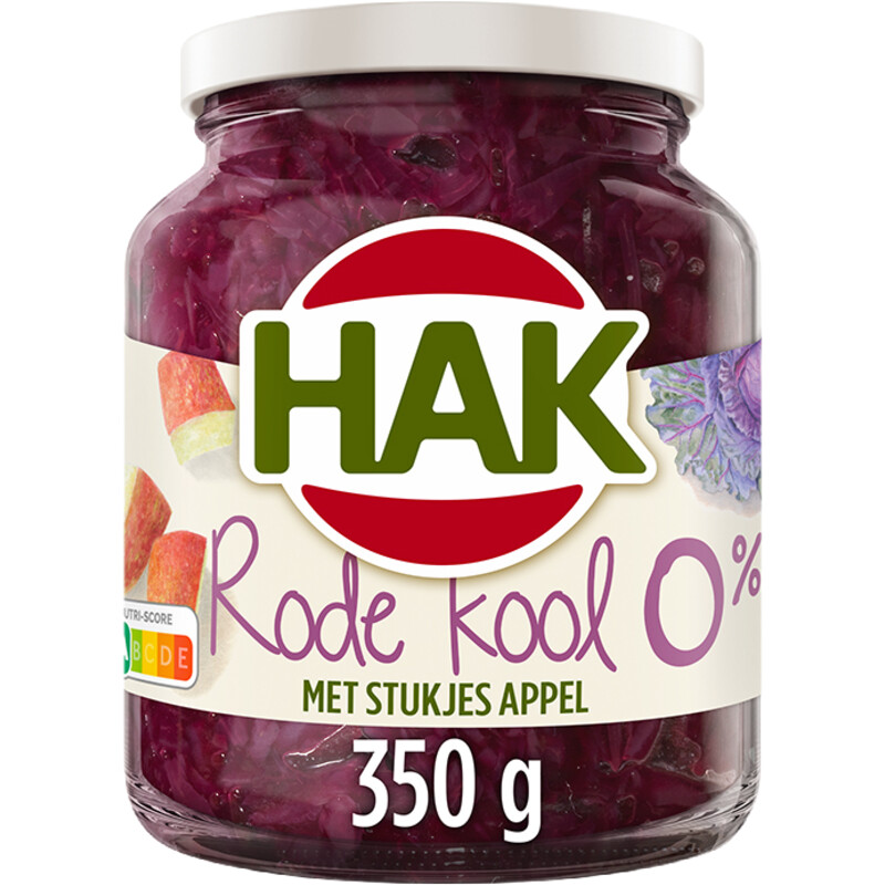Hak Rode kool met appel 0% bestellen | Albert Heijn