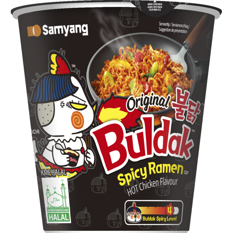 Samyang Buldak spicy ramen original bestellen | Albert Heijn