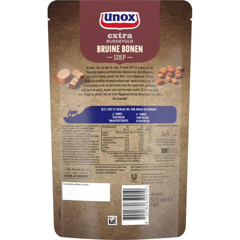 Unox Bruine bonensoep bestellen | Albert Heijn
