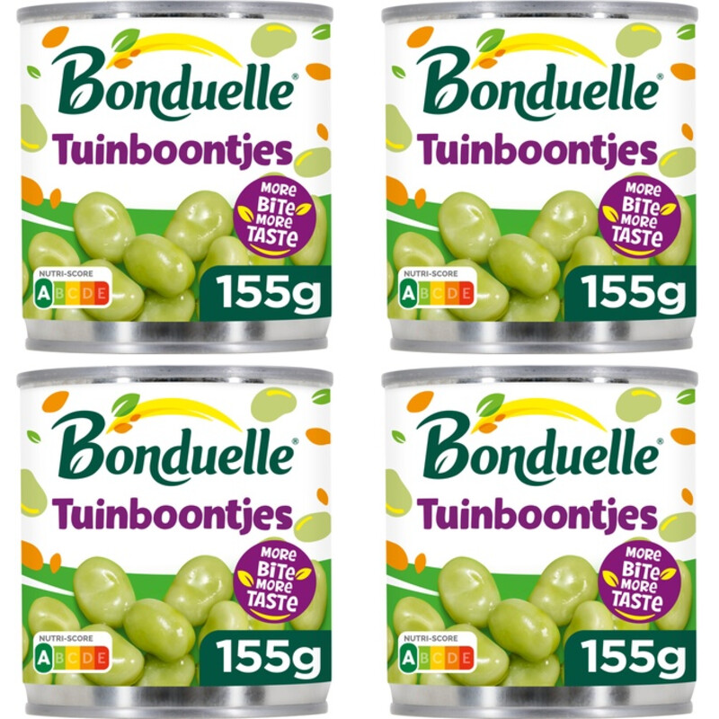Bonduelle Tuinboontjes 4-pack bestellen | Albert Heijn