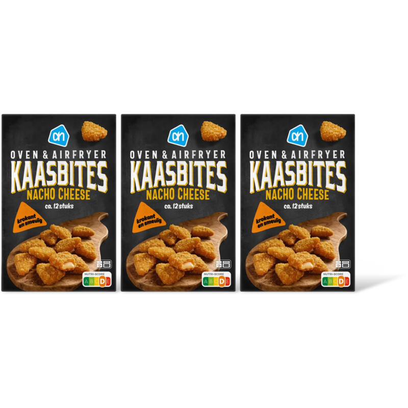 AH Kaasbites nacho cheese 3-pack reserveren | Albert Heijn