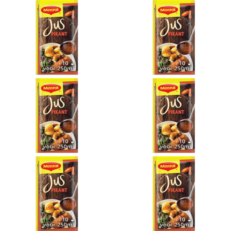 Maggi Jus pikant 6-pack bestellen | Albert Heijn