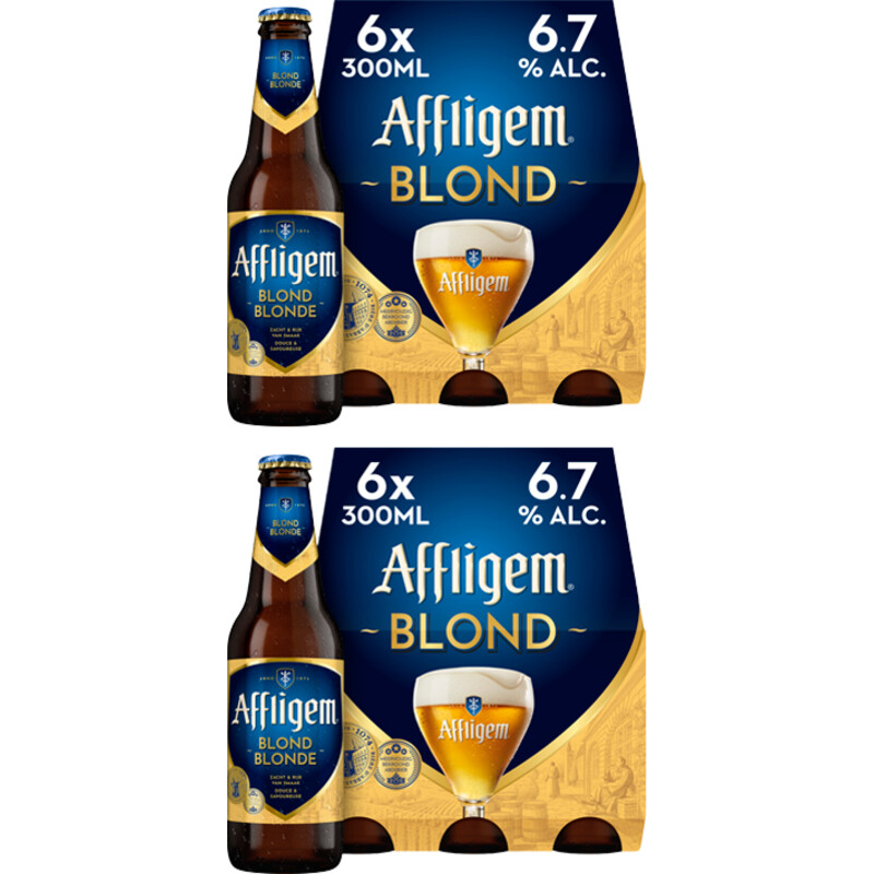 Affligem Blond speciaalbier 2-pack reserveren | Albert Heijn