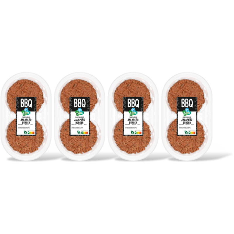 AH Terra Plantaardige jalapeno burger 4-pack reserveren | Albert Heijn