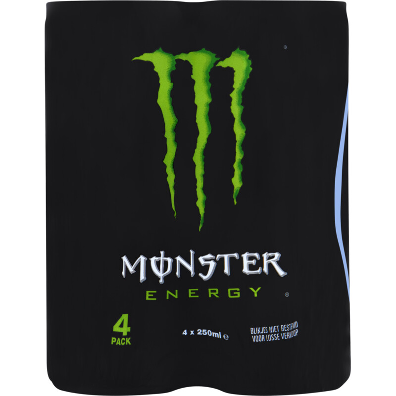 Monster energy 4-pack bestellen | Albert Heijn