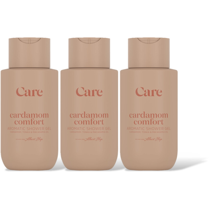 Care Cardamom comfort shower gel 3-pack reserveren | Albert Heijn