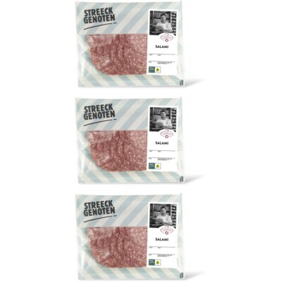 Streeckgenoten Salami 3-pack bestellen | Albert Heijn