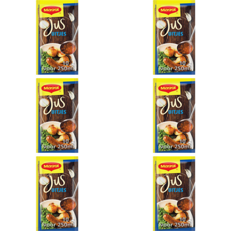 Maggi Jus uitjes 6-pack bestellen | Albert Heijn