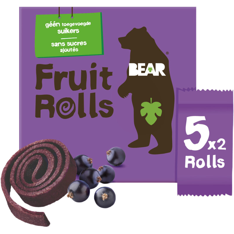 Bear Fruit rolls zwarte bes bestellen | Albert Heijn