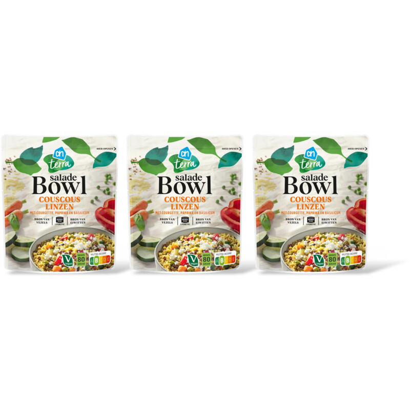 AH Salade bowl couscous linzen 3-pack reserveren | Albert Heijn
