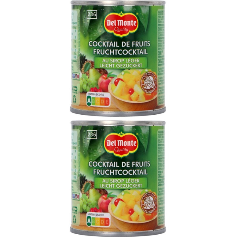 Del Monte Fruitcocktail 2-pack bestellen | Albert Heijn