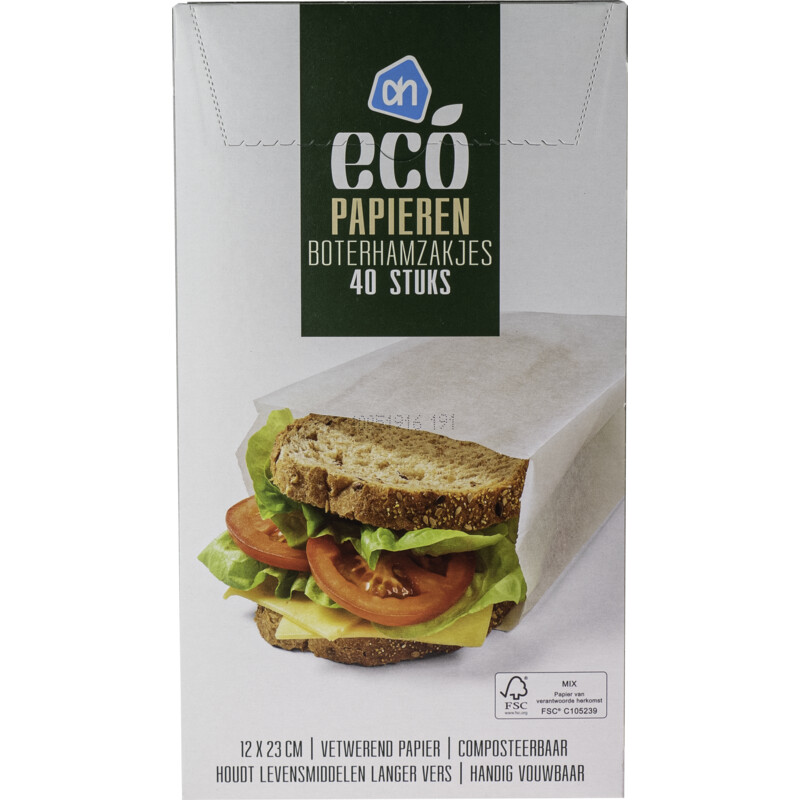 AH Eco Papieren boterhamzakjes bestellen | Albert Heijn