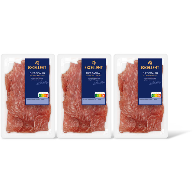 AH Excellent Fuet Catalan 3-pack bestellen | Albert Heijn