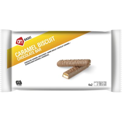 AH BASIC Caramel biscuit chocolate bar bestellen | Albert Heijn