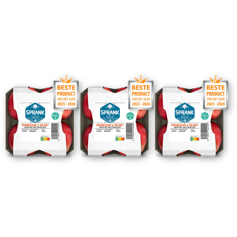 SPRANK Appels schaal 3-pack reserveren | Albert Heijn