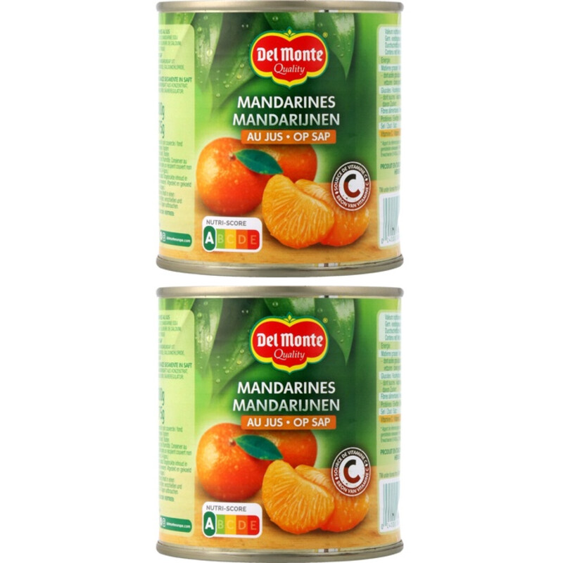 Del Monte Mandarijnen 2-pack bestellen | Albert Heijn