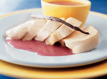 Gepocheerde maïskip met vanillesaus recept - Allerhande | Albert Heijn