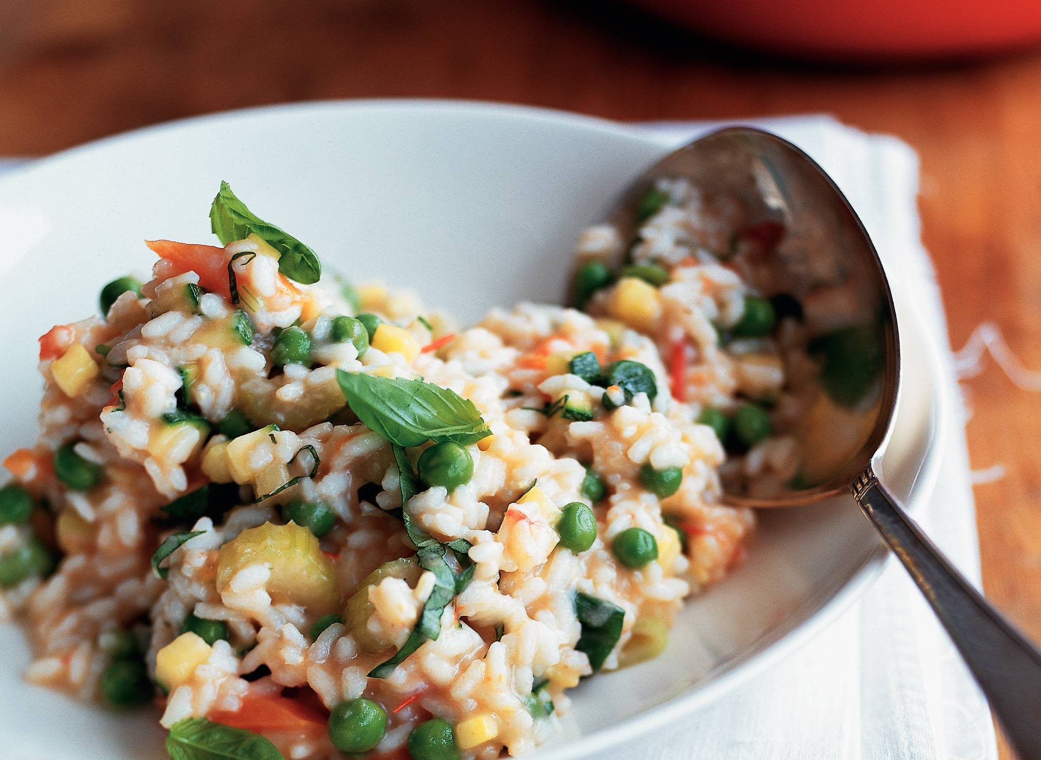 Risotto met zomergroenten recept - Allerhande | Albert Heijn