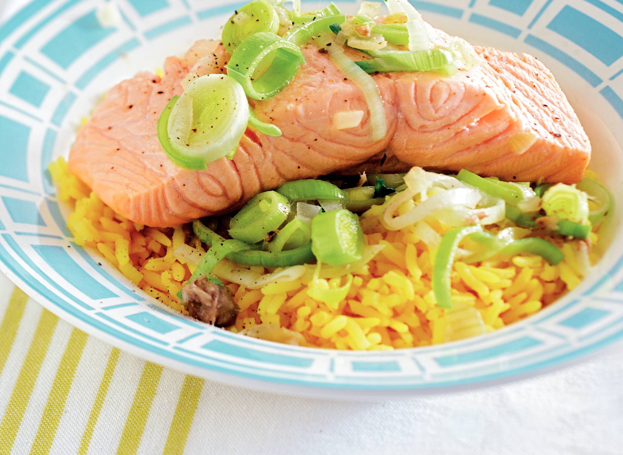 Ovenzalm met pittige prei recept - Allerhande | Albert Heijn België