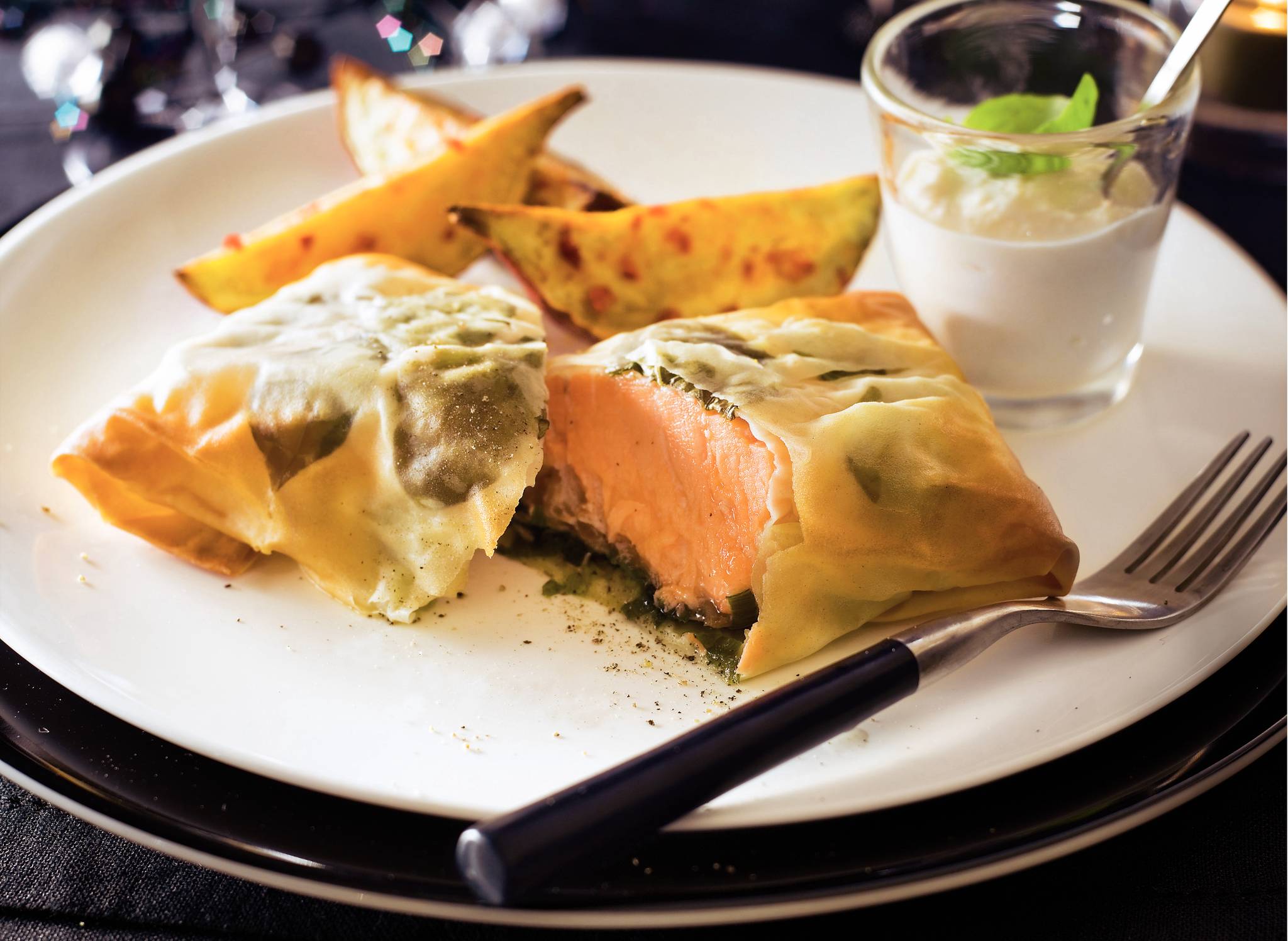 Zalm haasje in filodeeg recept - Allerhande | Albert Heijn