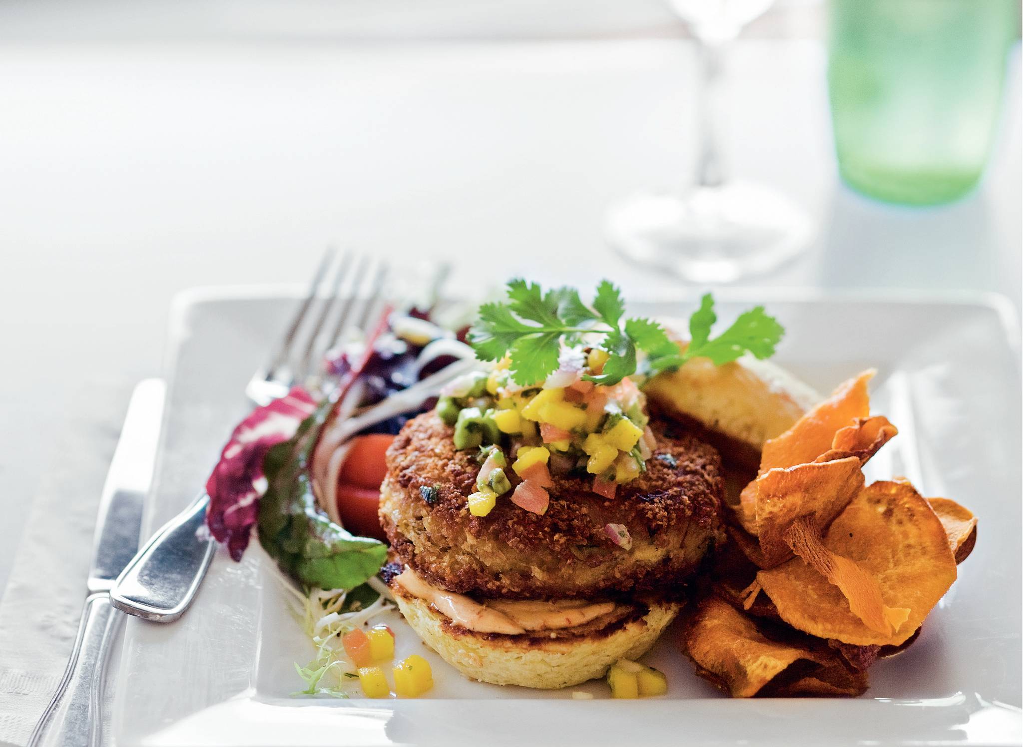 Cajun krabburger recept - Allerhande | Albert Heijn
