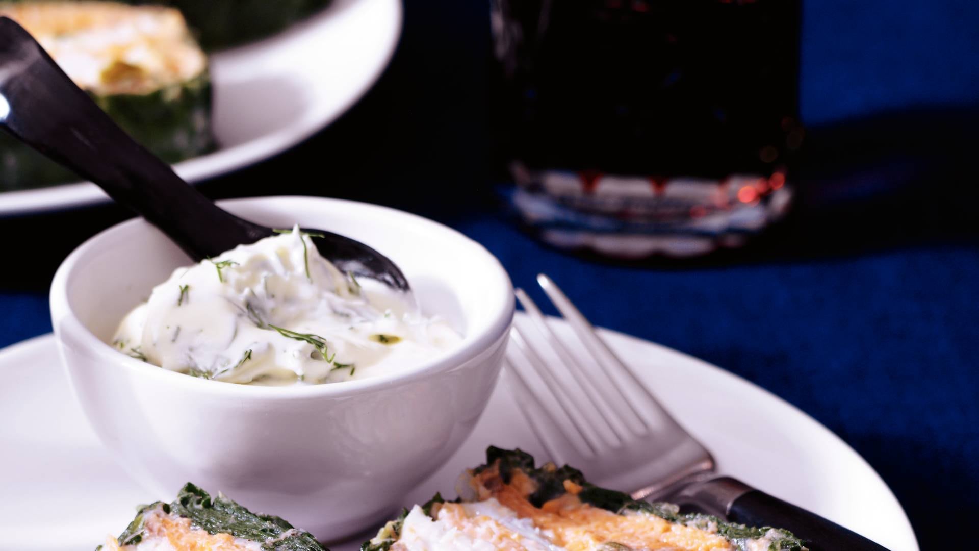 Zalmterrine met spinazie recept - Allerhande | Albert Heijn