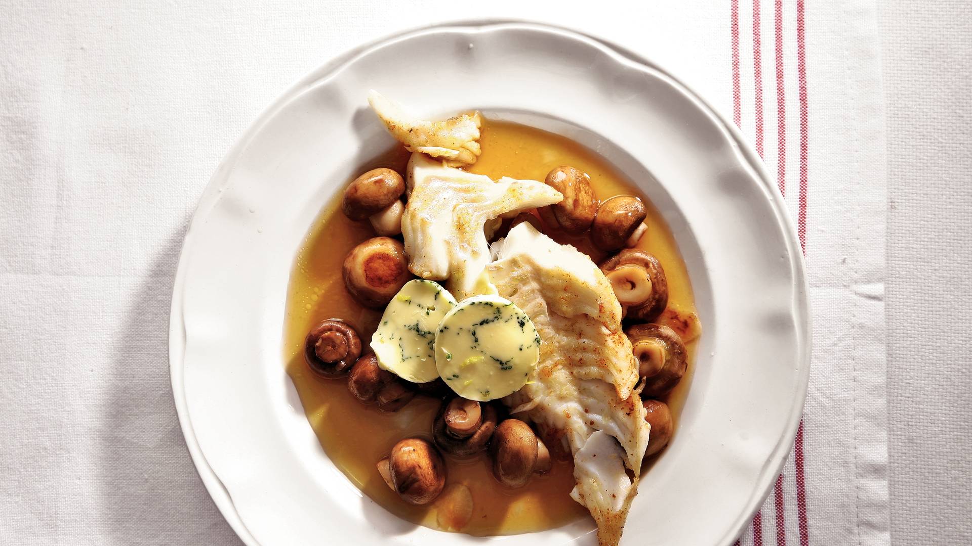 Schelvis en kastanjechampignons recept - Allerhande | Albert Heijn