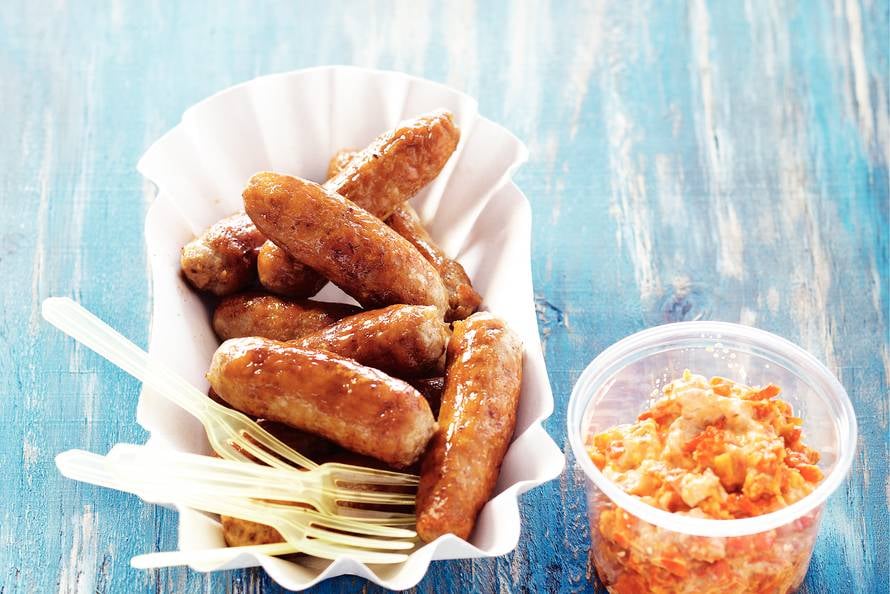 Chipolata's met paprikadip recept - Allerhande | Albert Heijn België