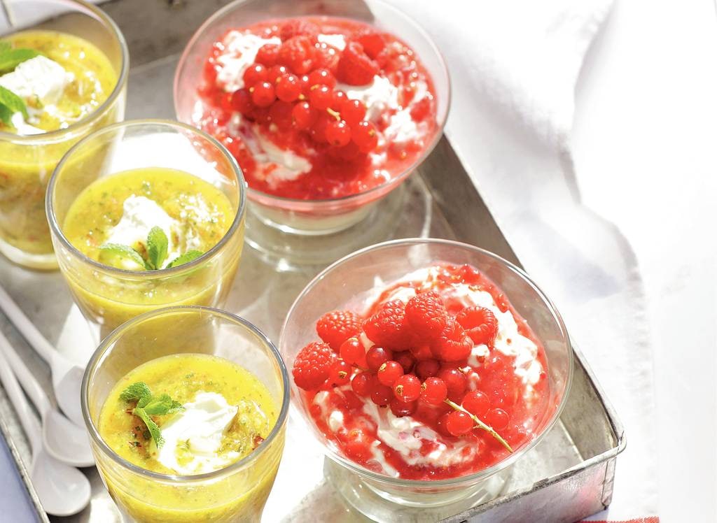 Citroenmascarpone met rood fruit recept - Allerhande | Albert Heijn