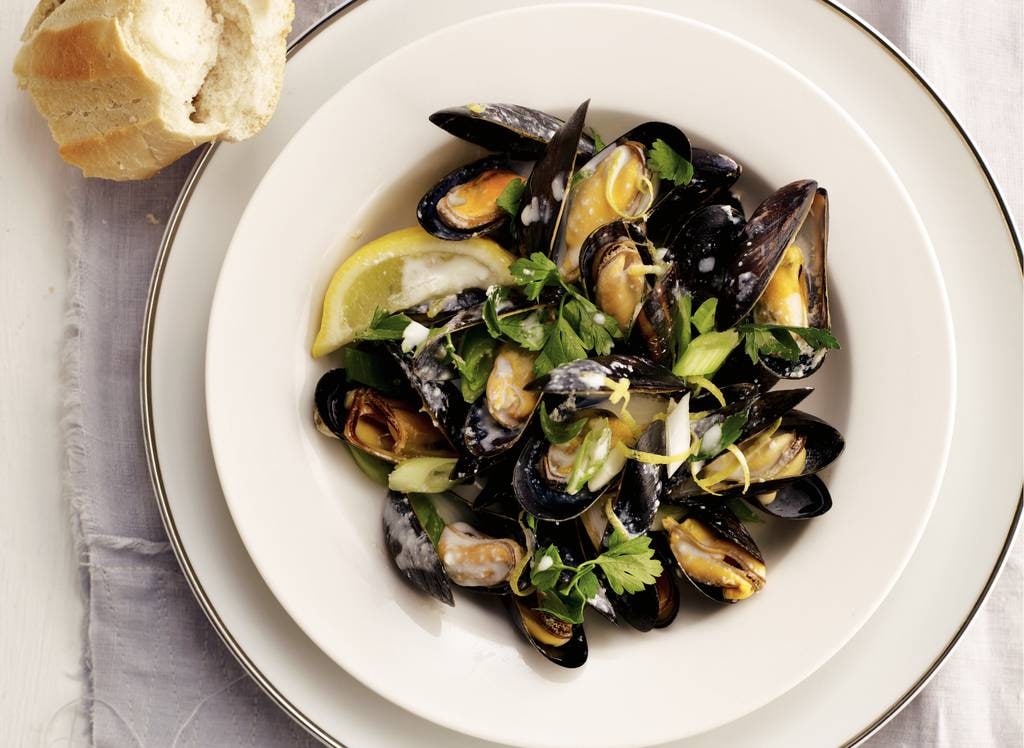 Mosselen met citroenroom recept - Allerhande | Albert Heijn