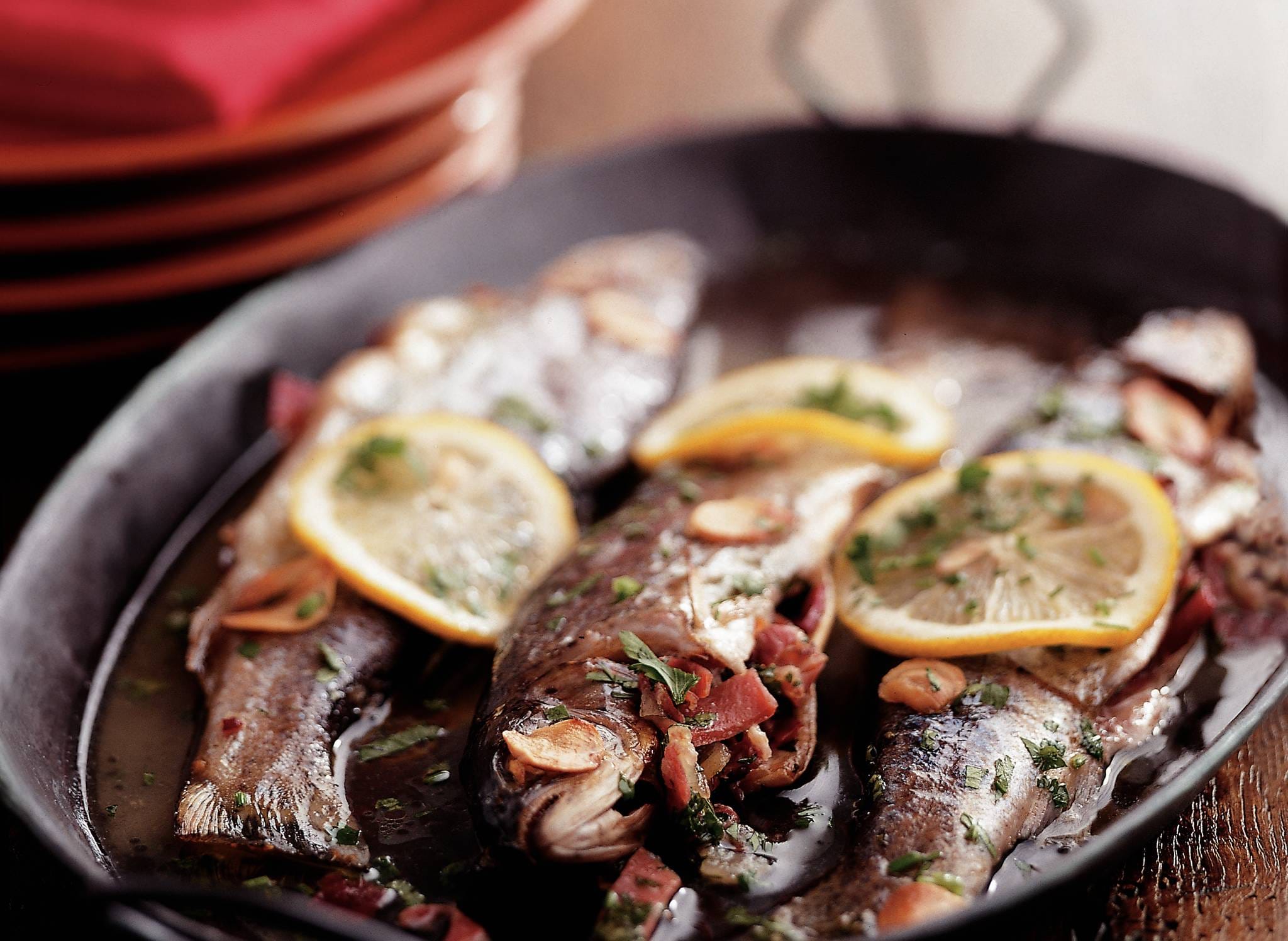 Gevulde forel met Serranoham recept - Allerhande | Albert Heijn