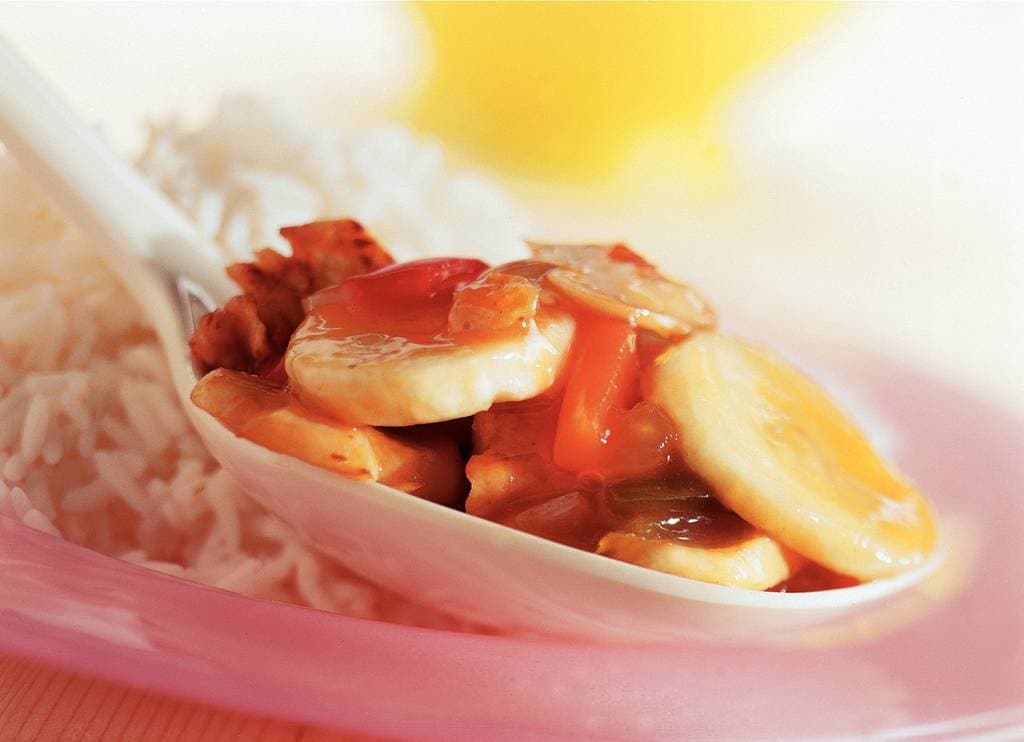 Gebakken banaan met ijs en warme cashewnotensaus recept - Allerhande ...