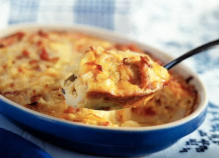 Pannenkoeken met spek en ui recept - Allerhande | Albert Heijn