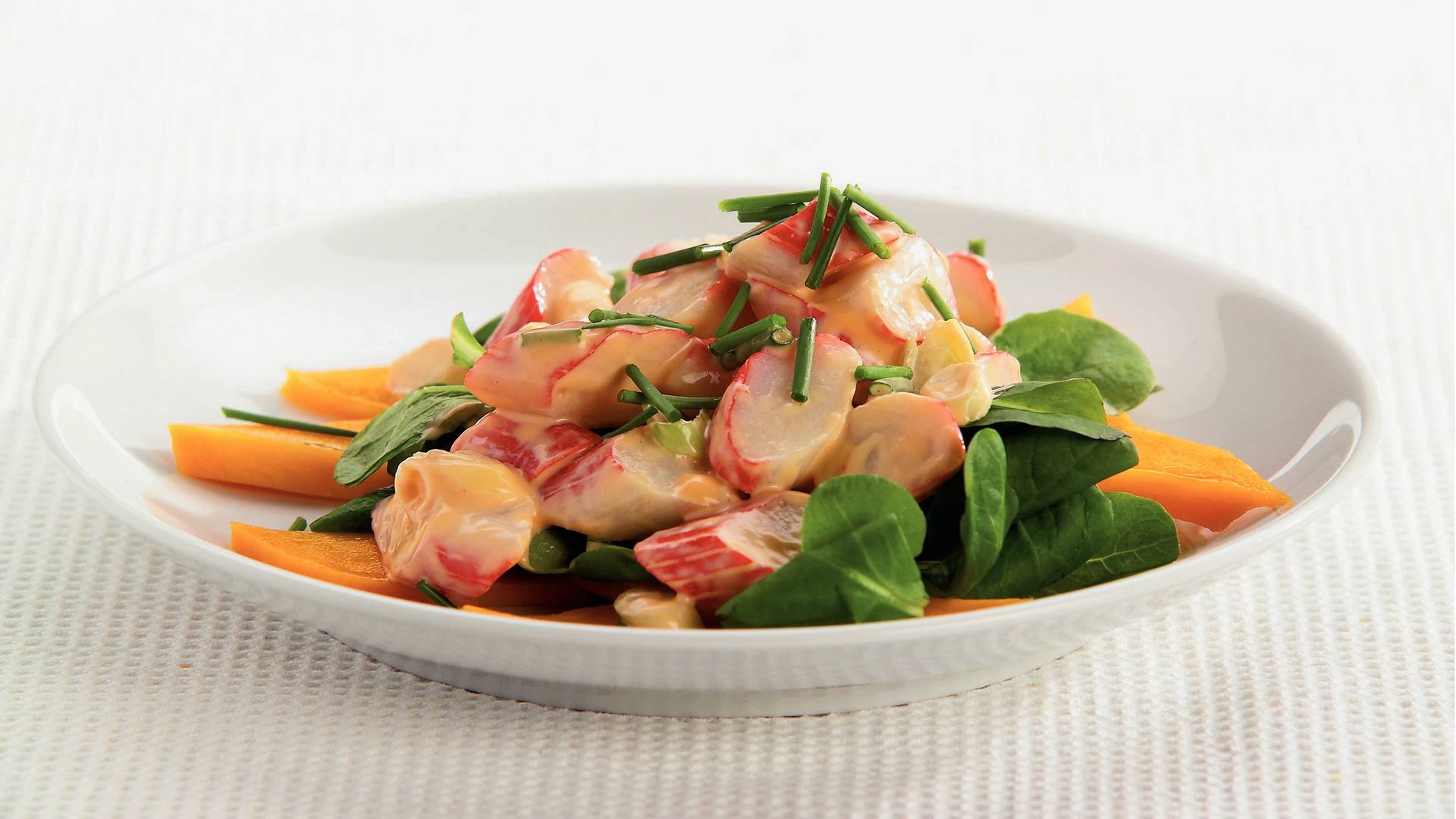 Surimi met cocktailsaus en mango recept - Allerhande | Albert Heijn