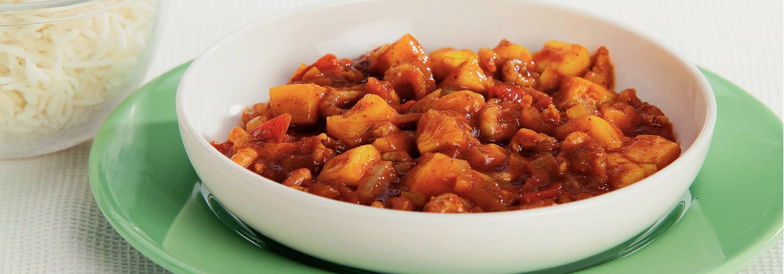 Rijst met Indiase garnalencurrysaus recept - Allerhande | Albert Heijn