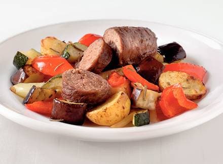 Ratatouilleschotel met rundervinken recept - Allerhande | Albert Heijn