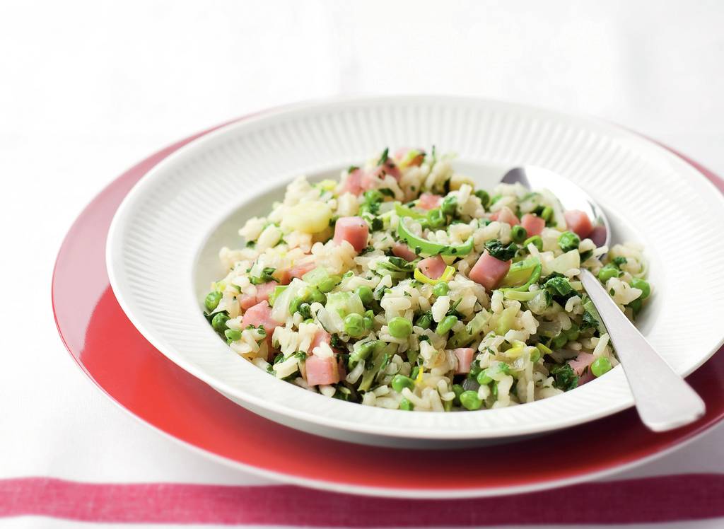 Lentestamppotje met erwtjes en ham recept - Allerhande | Albert Heijn