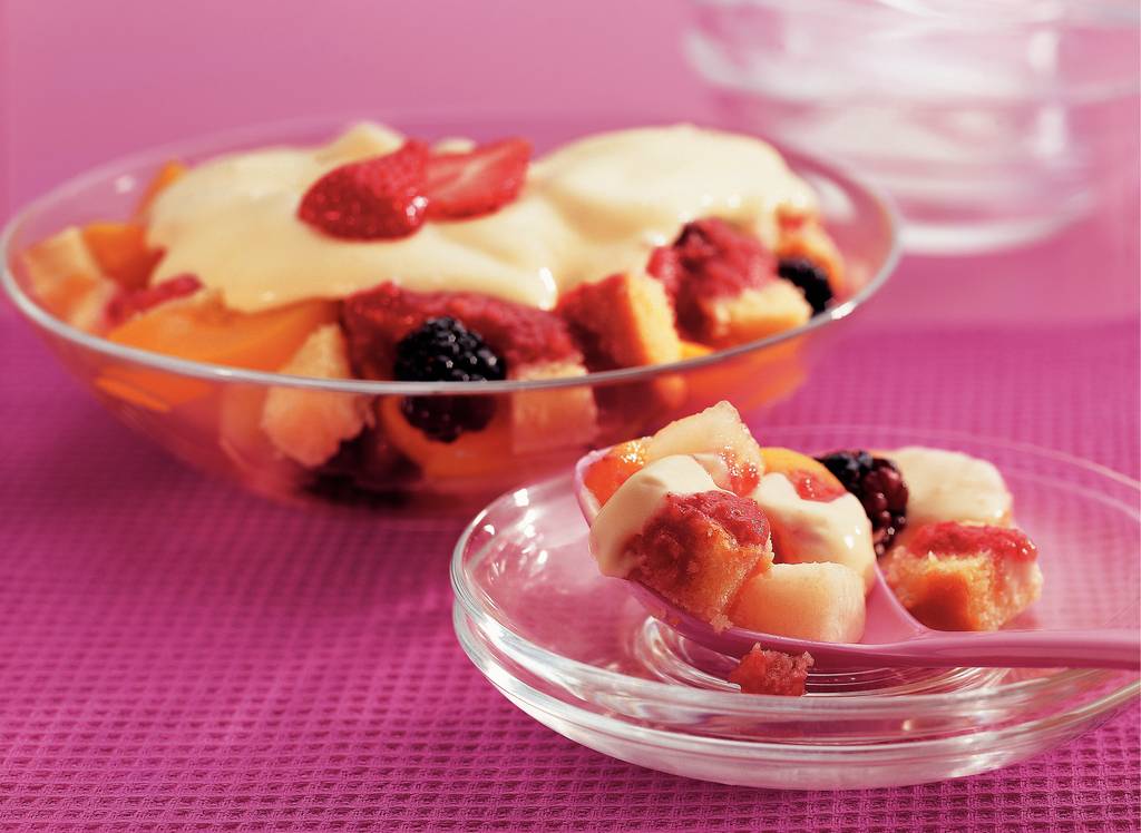 Trifle met rood fruit recept - Allerhande | Albert Heijn