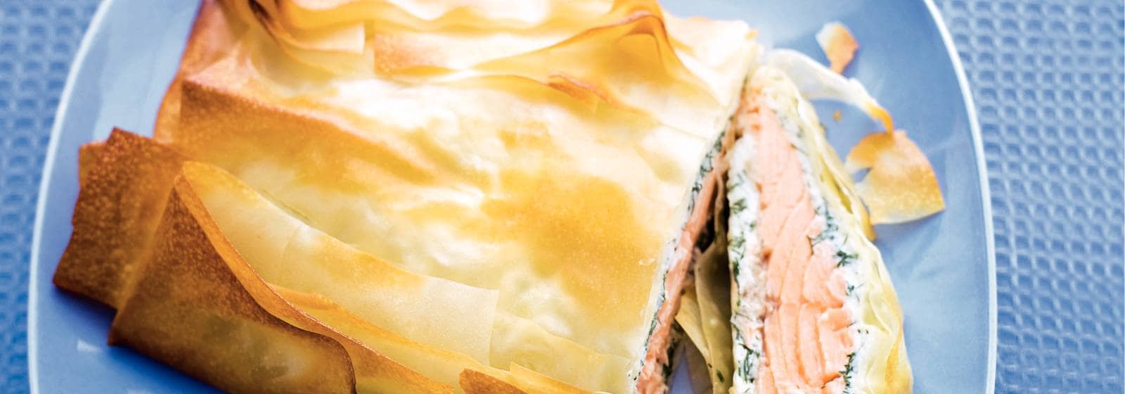 Zalm in filodeeg recept - Allerhande | Albert Heijn