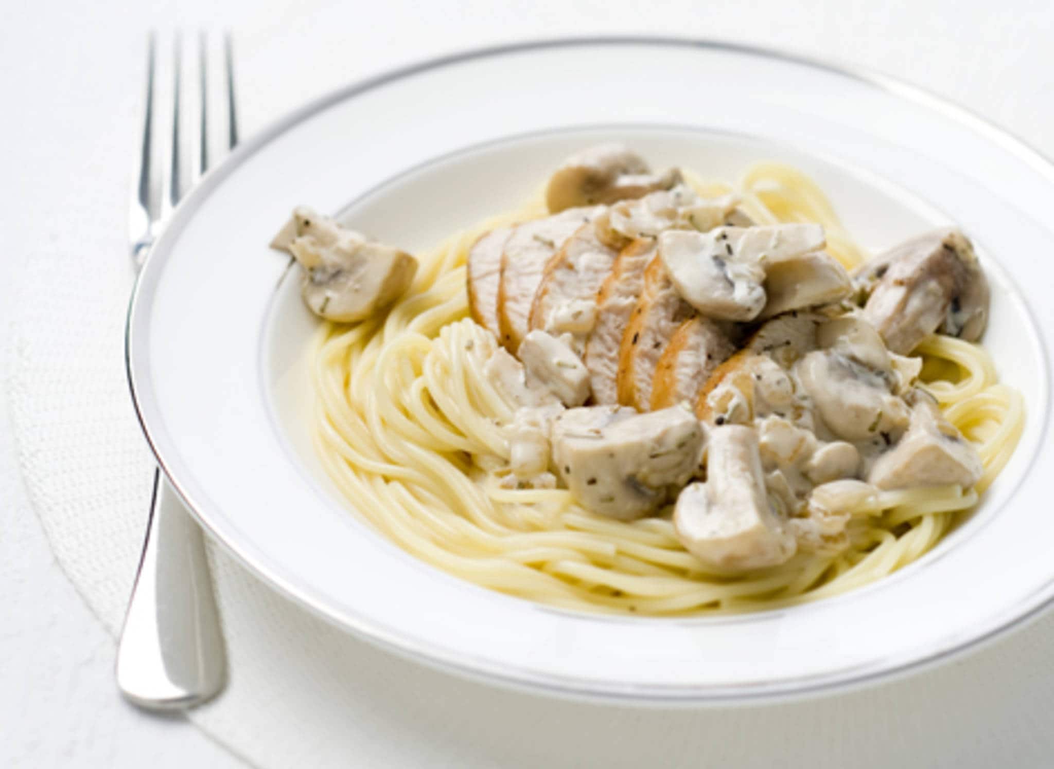 Kalkoenfilet met champignonroomsaus recept - Allerhande | Albert Heijn