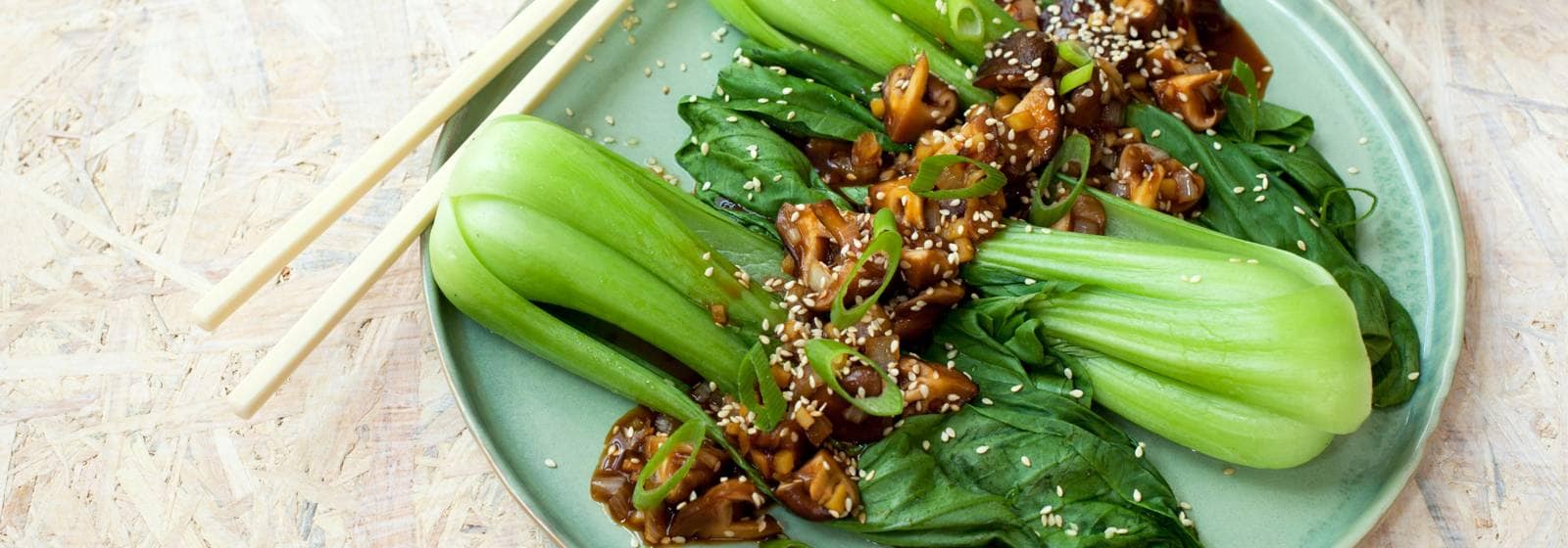 Chinese Shang­hai pak­soi met shii­ta­ke en bos­ui recept - Allerhande ...
