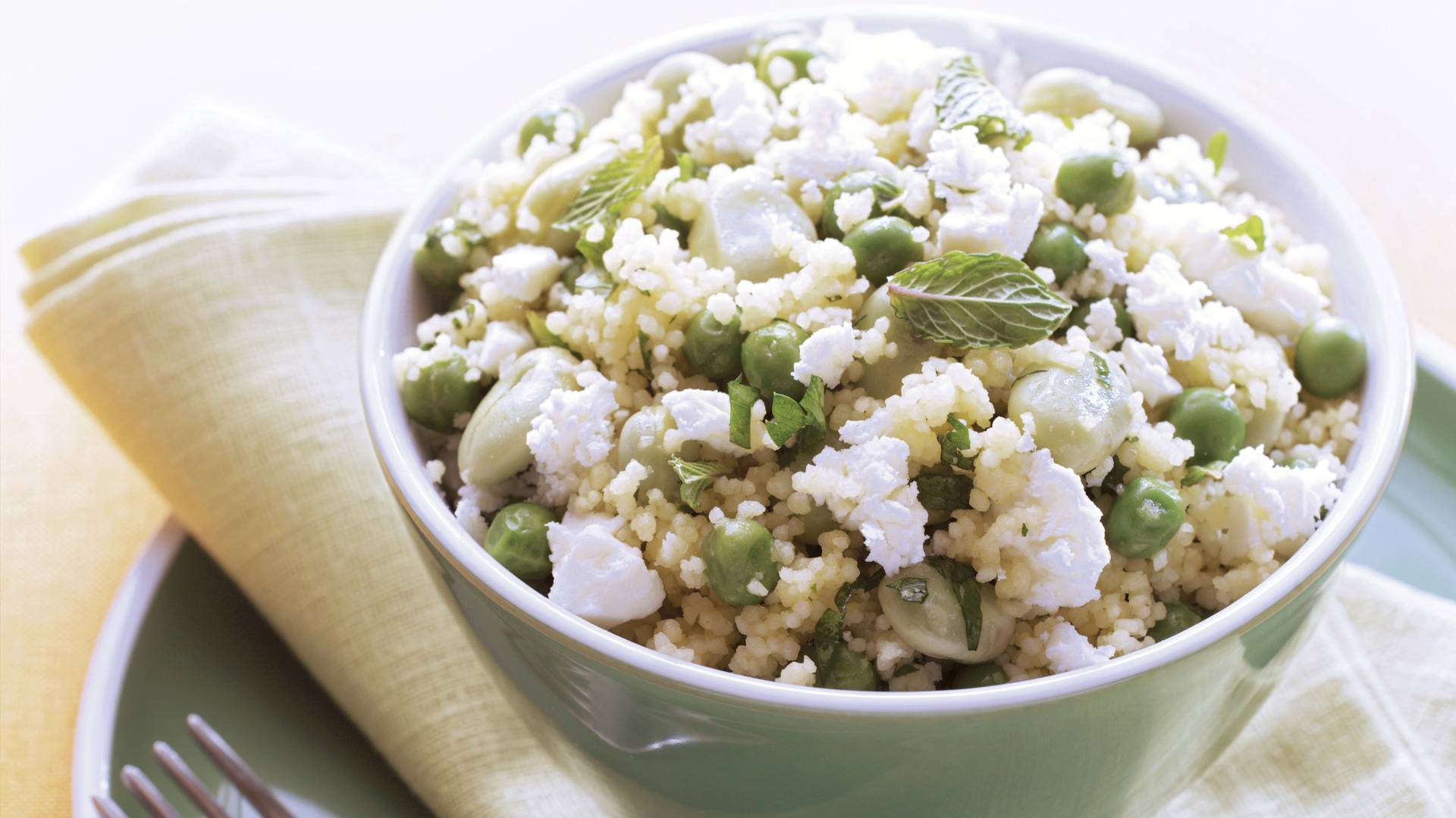 Groene couscoussalade recept - Allerhande | Albert Heijn