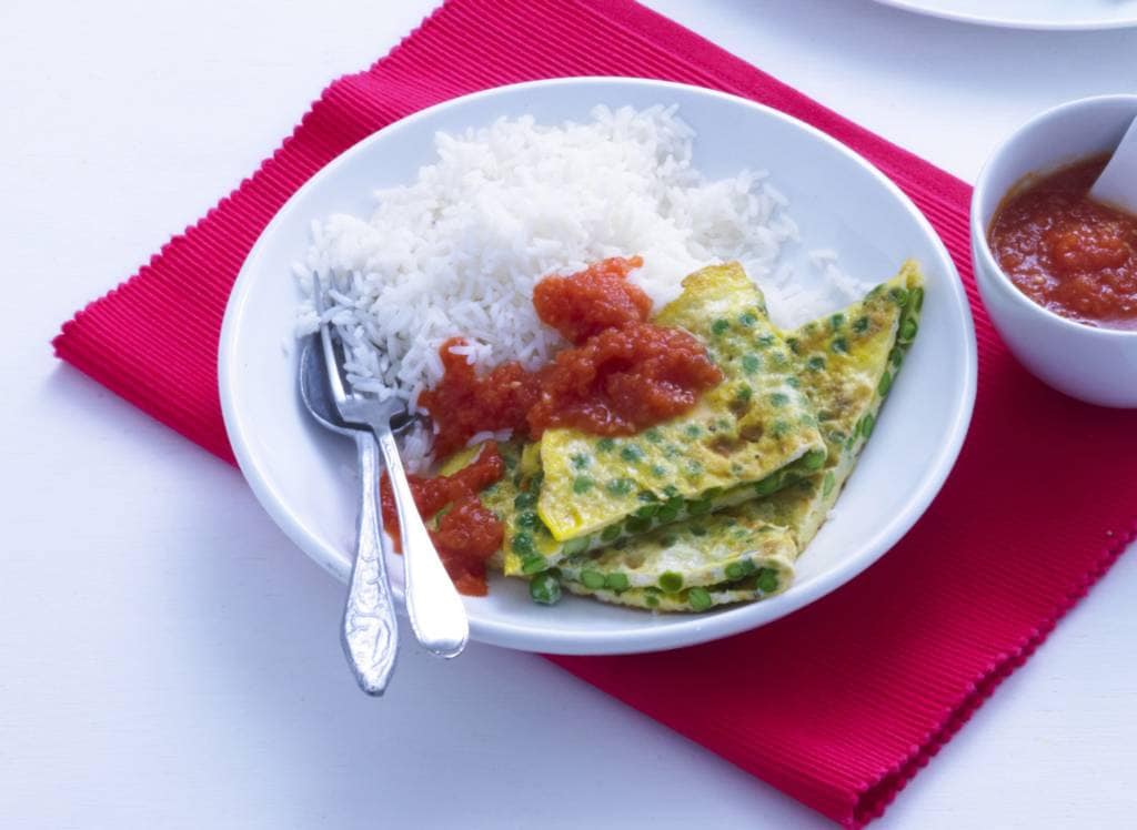 Foe yong hai met erwten recept - Allerhande | Albert Heijn
